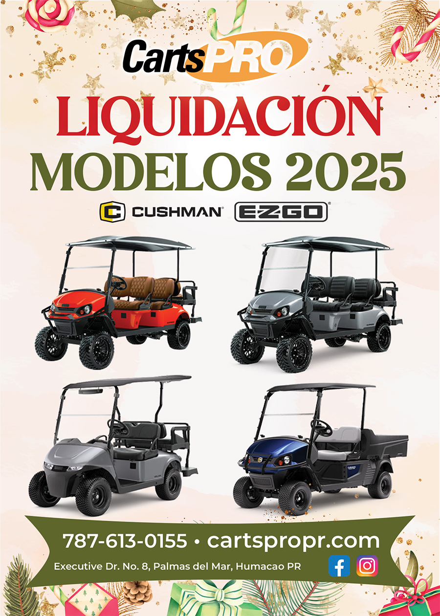 Golf carts dealer in Puerto Rico