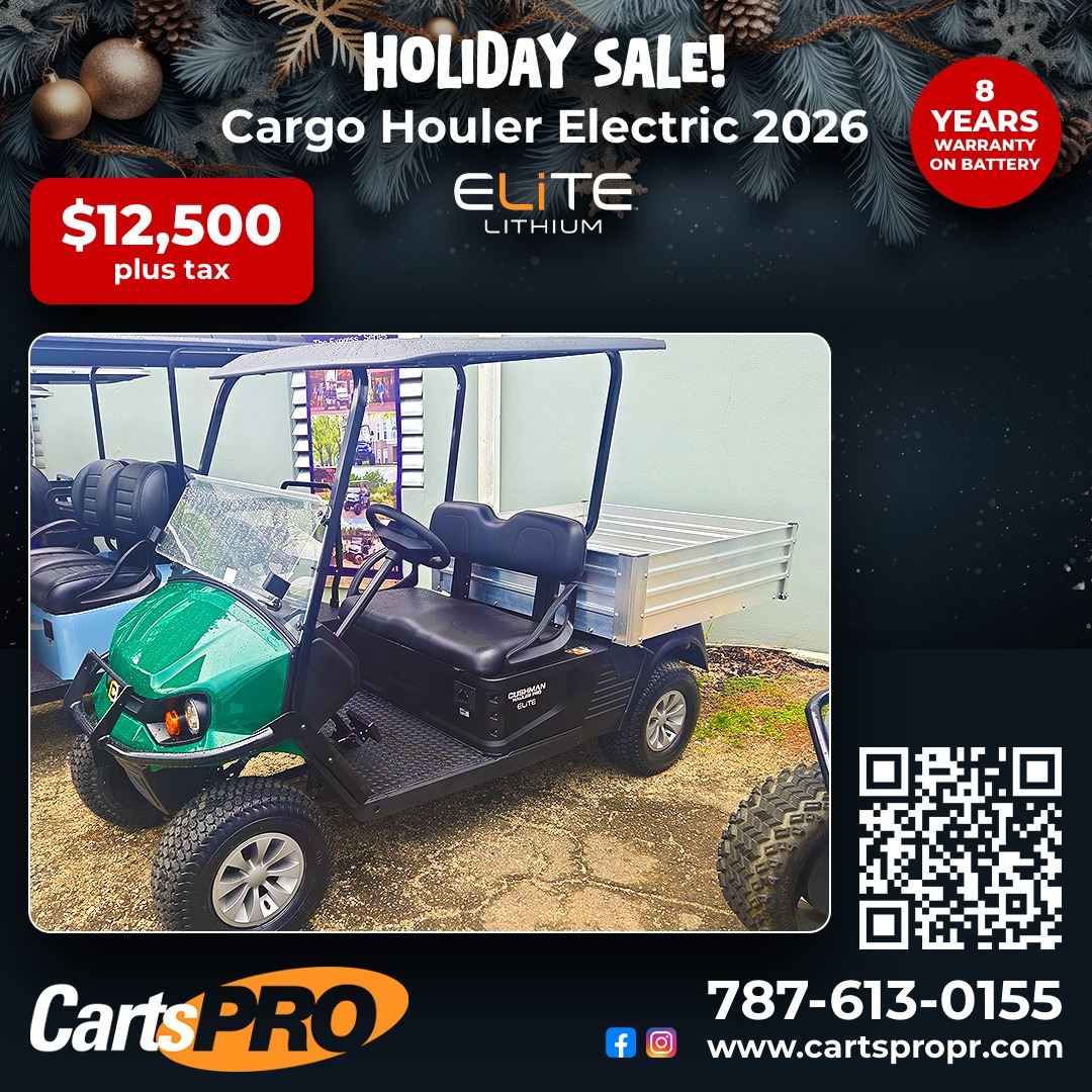 Golf carts dealer in Puerto Rico