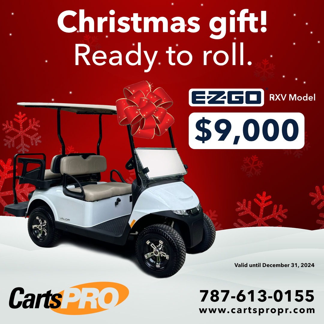 Golf carts dealer in Puerto Rico